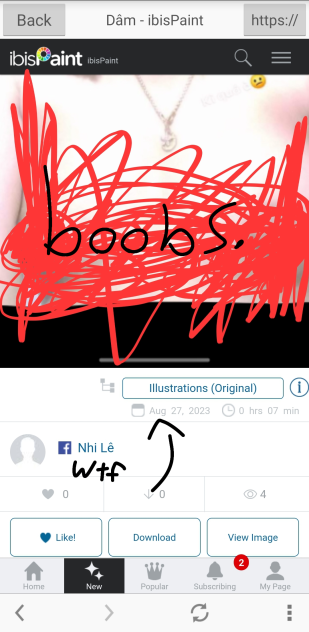 WTF GO REPORT THEM RN - ibisPaint