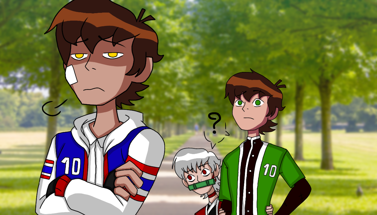 THS Ben meet Demon Slayer Ben and Alb - ibisPaint