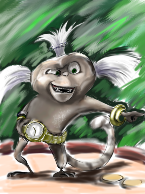 funky monkey - ibisPaint