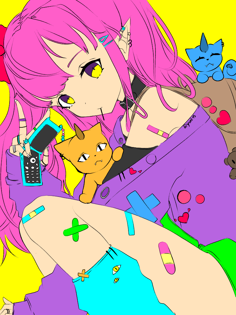 Bubblegum vibes - ibisPaint