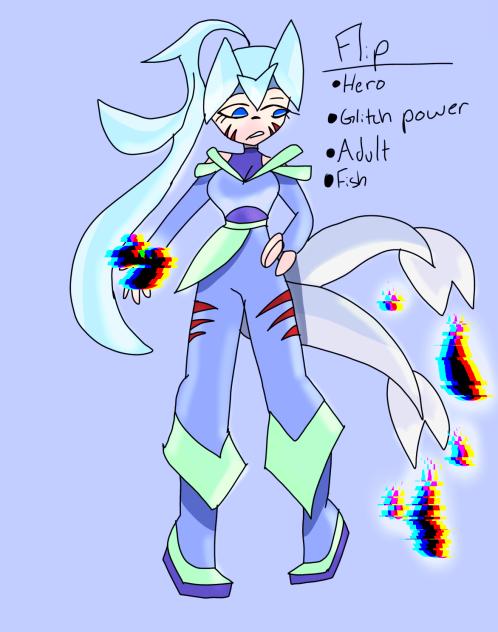 Flip (SIDEKICK HERO OC) - ibisPaint