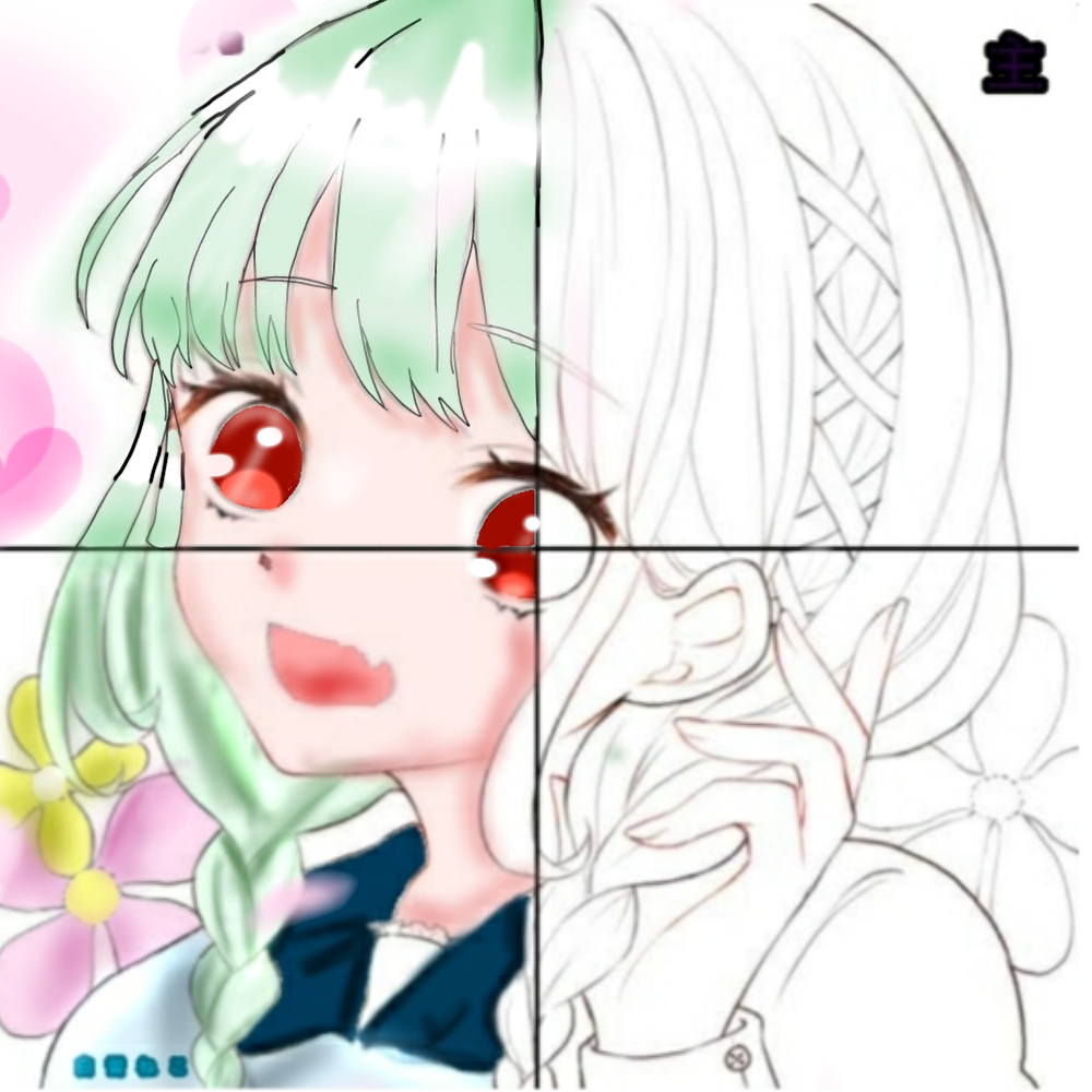 4 ppl collab - ibisPaint