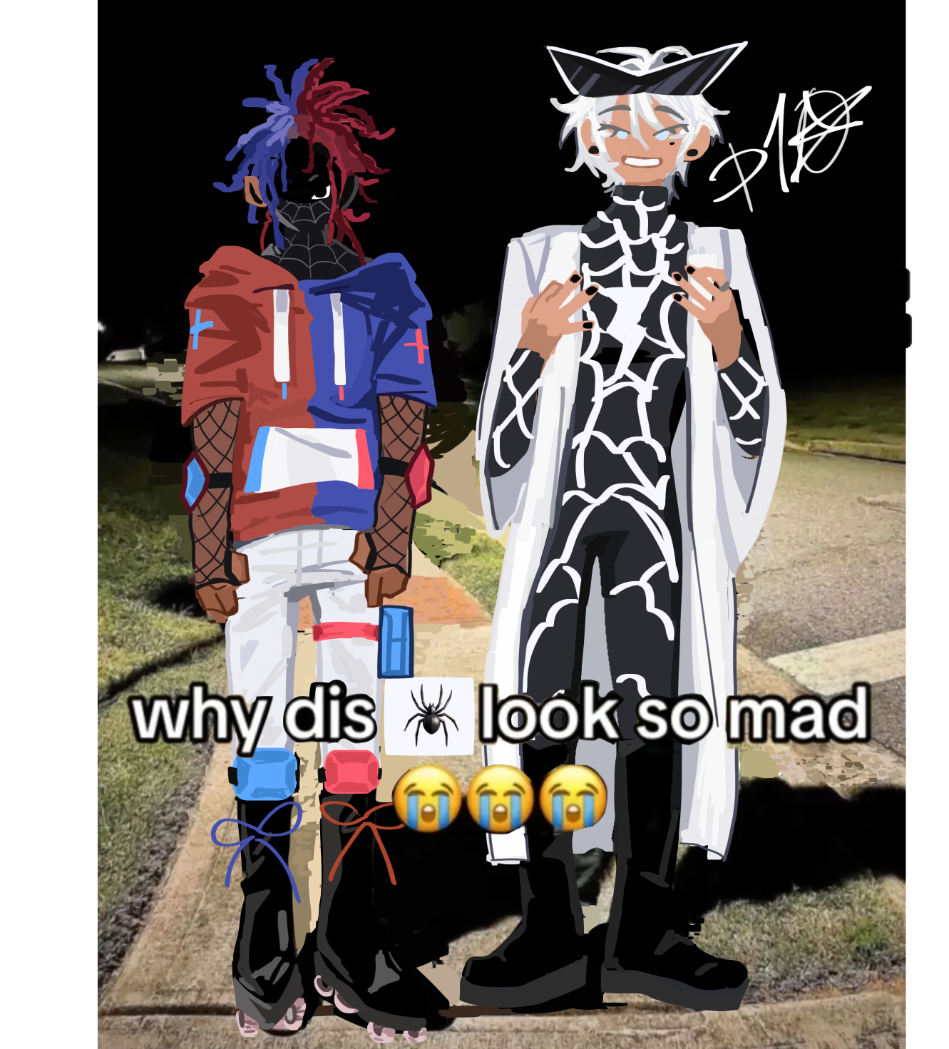 Why dis 🕷️ so mad(2) I fixed it - ibisPaint