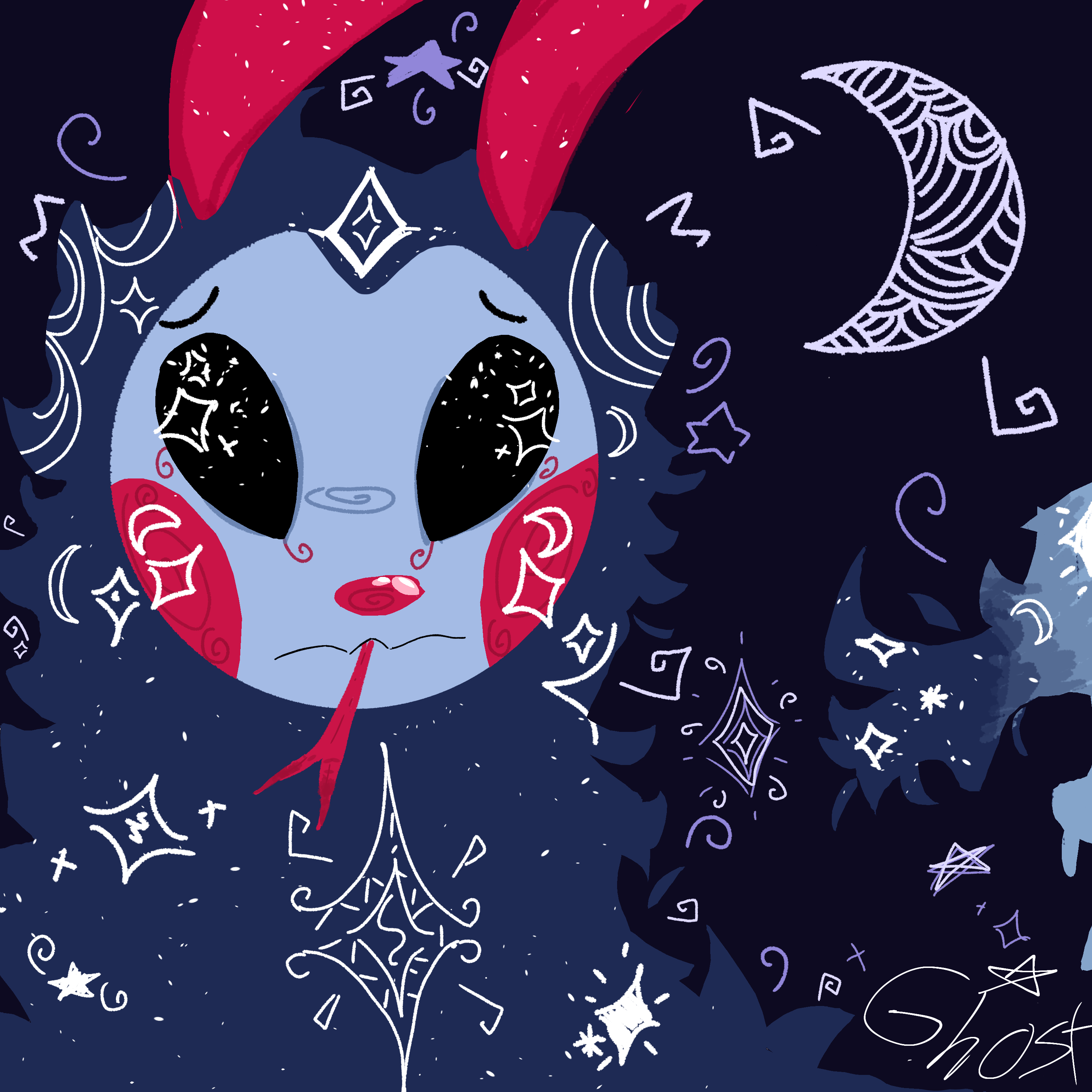 fuzzy worm [DTA] - ibisPaint