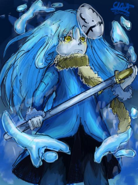 Rimuru-sama!! 🩵(second version) - ibisPaint