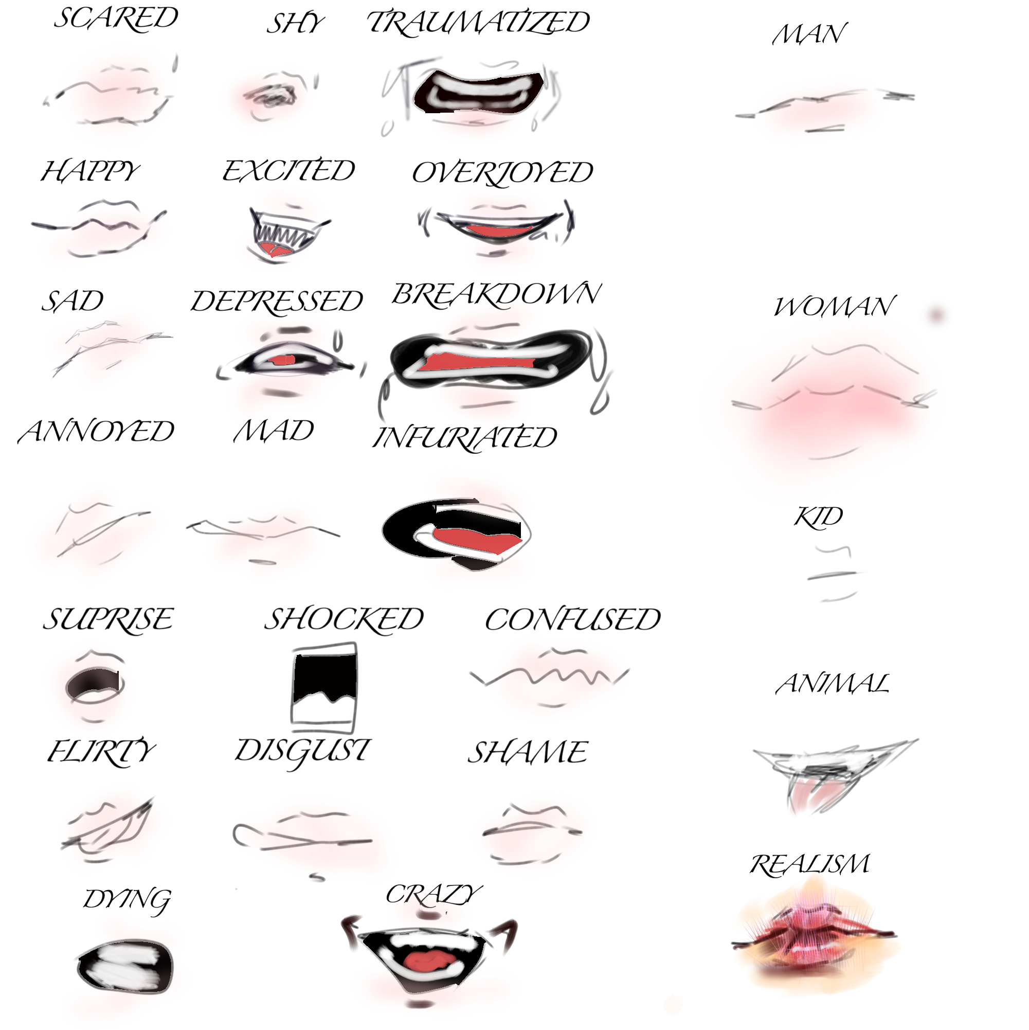 Expressions challenge%!!! - ibisPaint