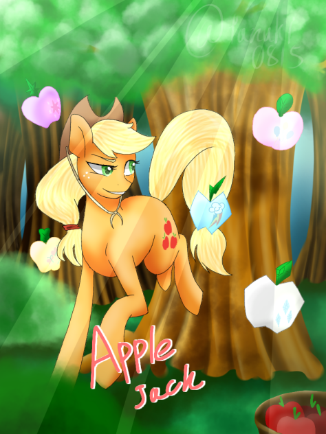 mlp「Apple jack」 - ibisPaint