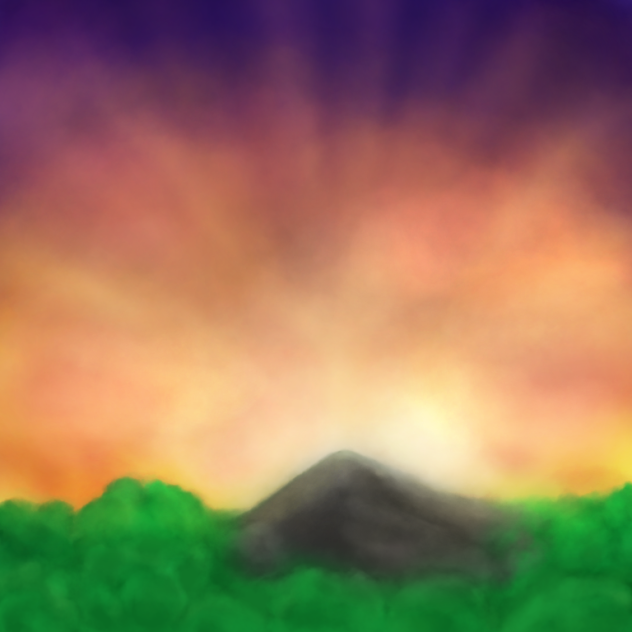 morning sunrise - ibisPaint