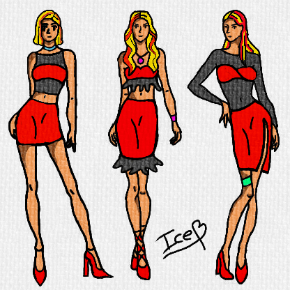 Three hot girl ep2. - ibisPaint