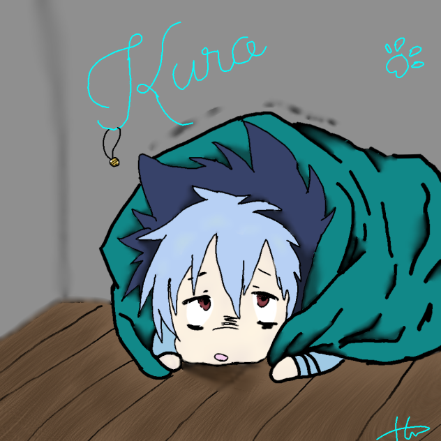 Kuro drone Servamp - ibisPaint