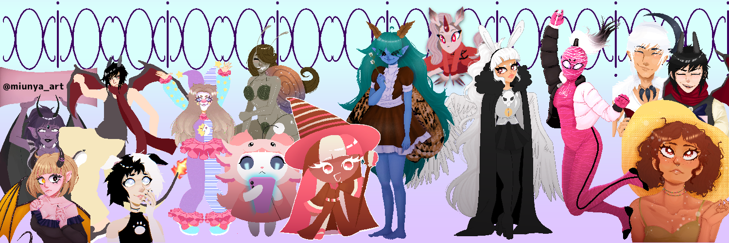 banner of some OCs - ibisPaint