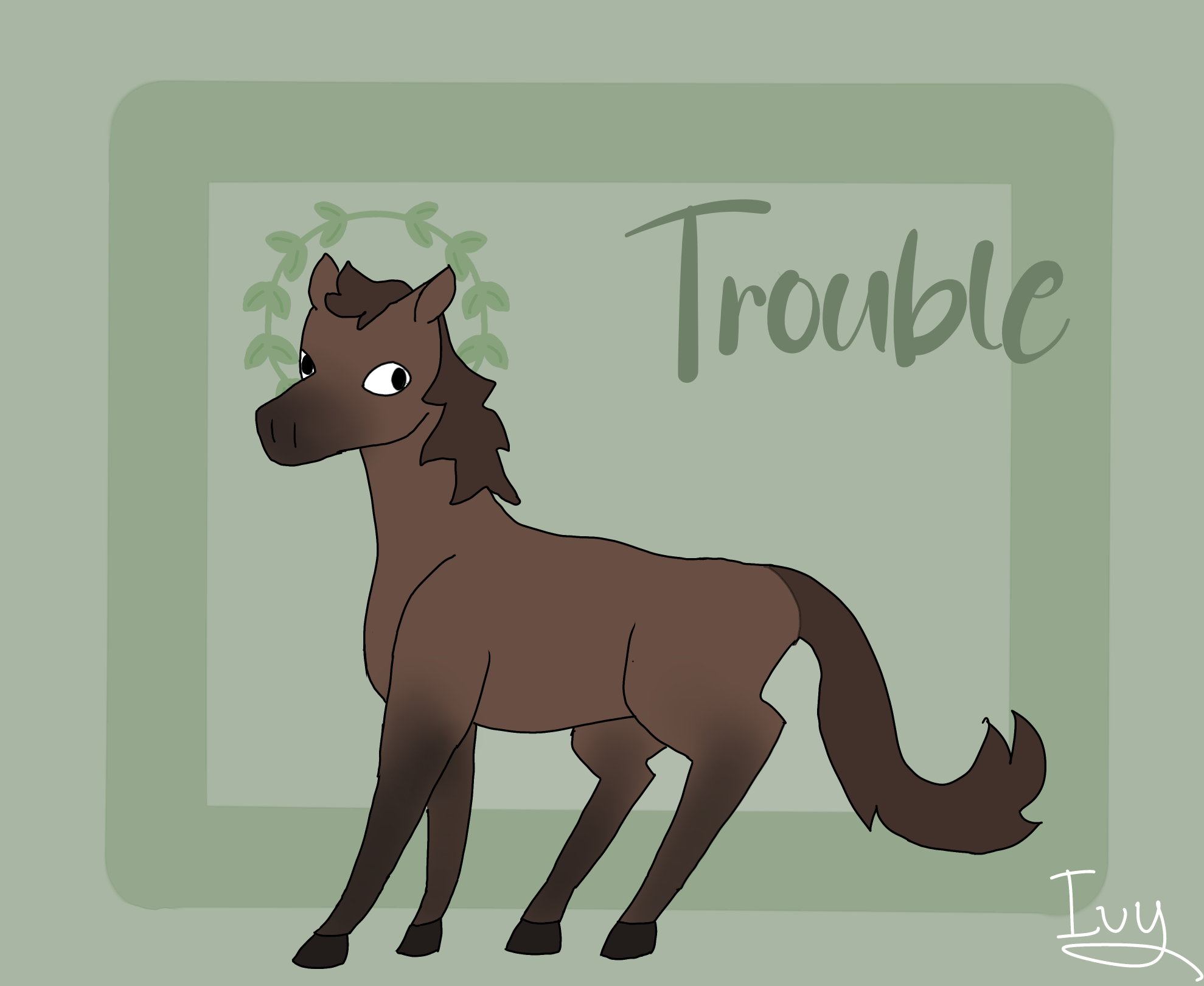 Trouble - ibisPaint