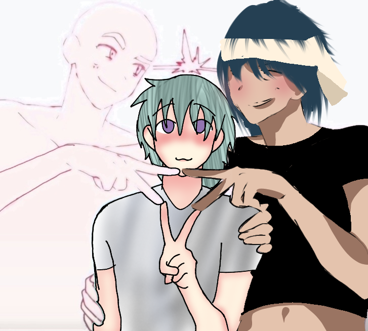 back off!! there mine!! - ibisPaint