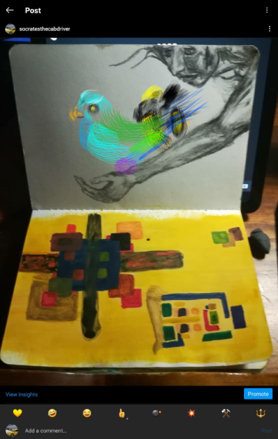 parrot girl - ibisPaint