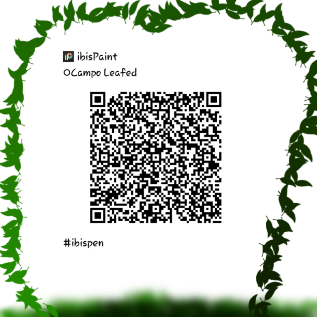 Campo Leaf QR Code ! - ibisPaint