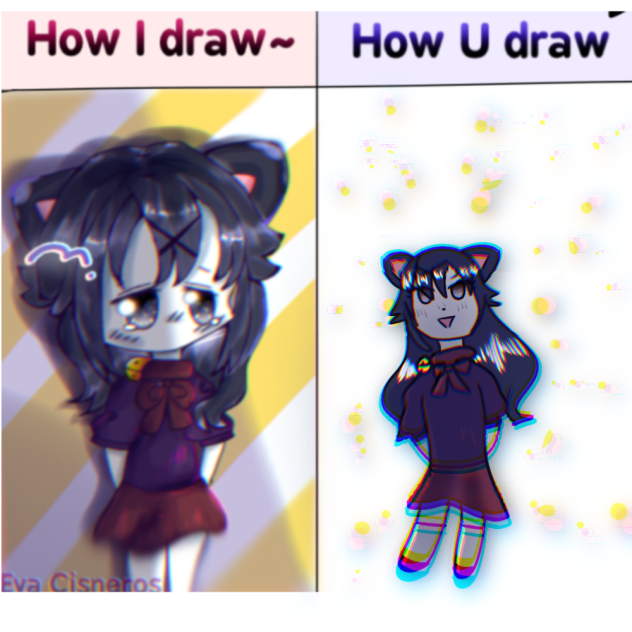 Mine is how U draw. AKA eye murder- - ibisPaint