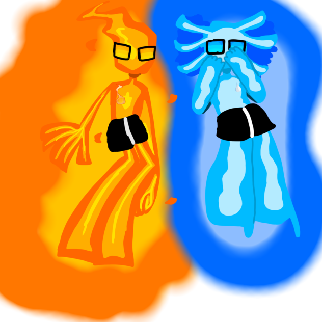 Blaze and Finn - ibisPaint