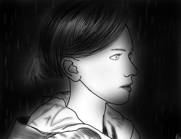 Kara side face traced - ibisPaint