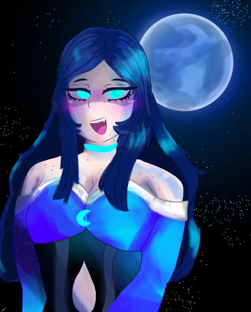 Blue Moon☆ - ibisPaint