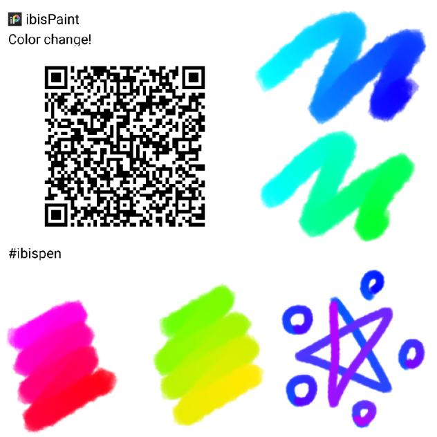 Color changing brush - ibisPaint