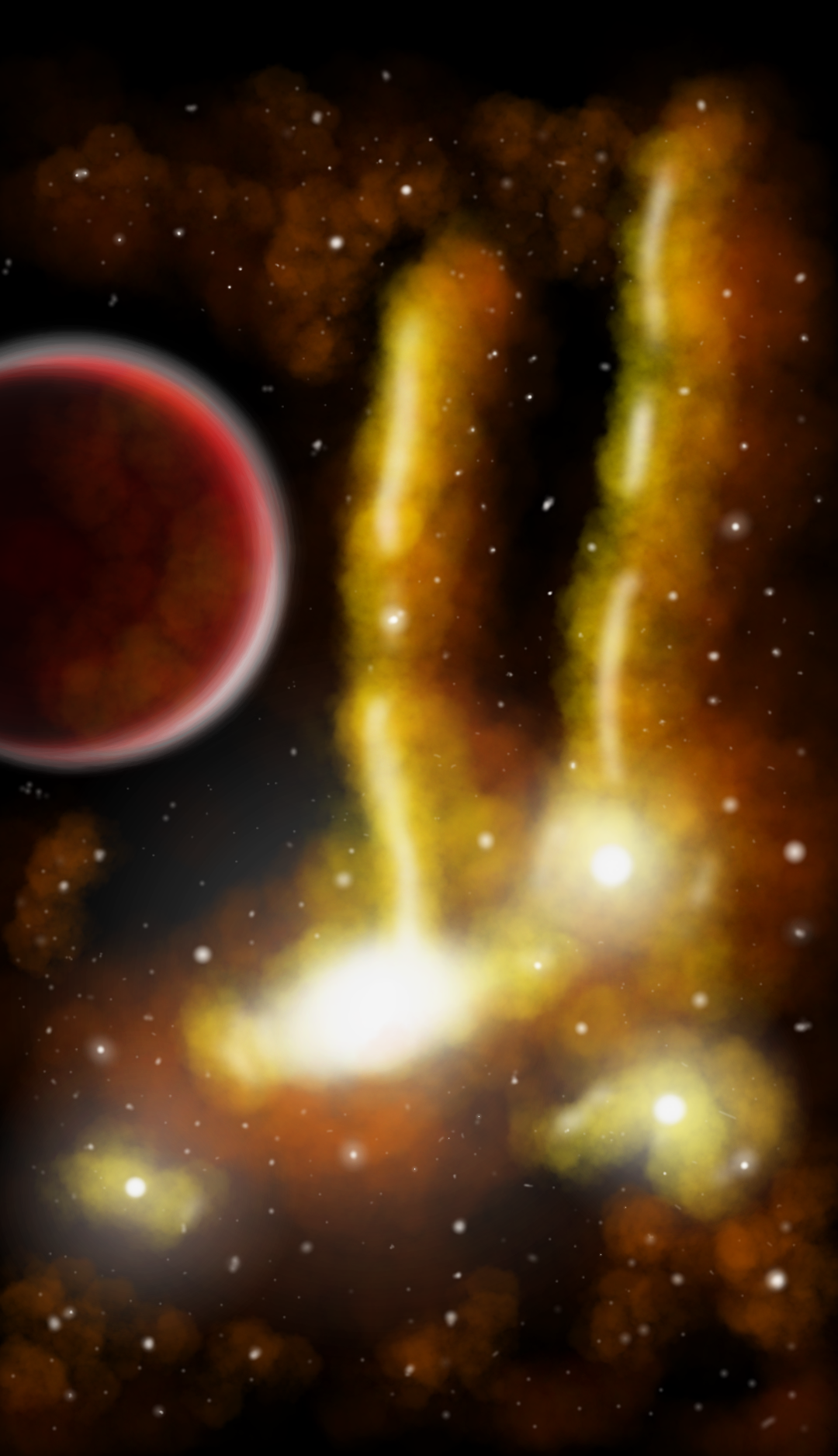 Two Tower Nebula - ibisPaint