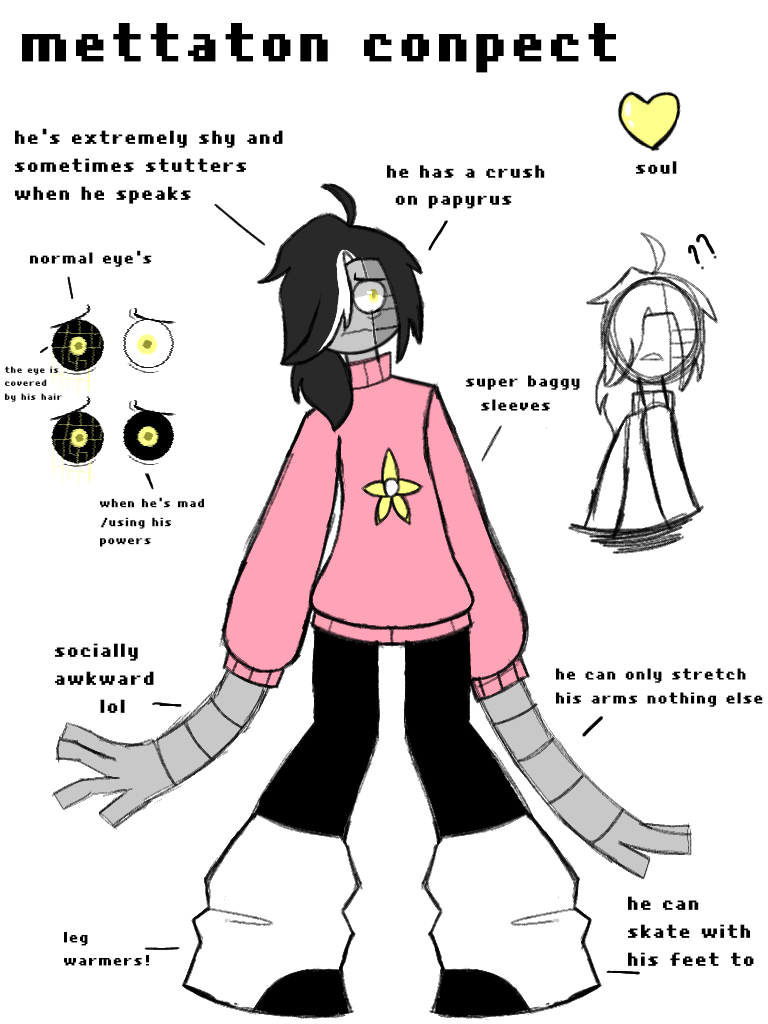 flowertale mettaton conpect - ibisPaint