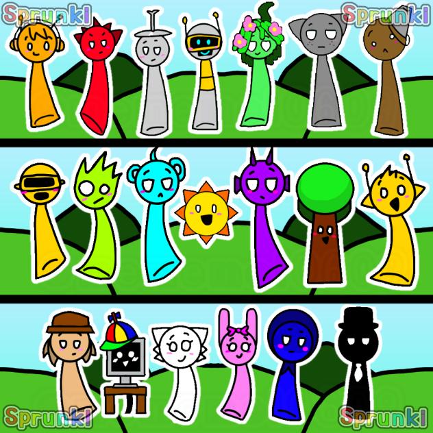 Sprunki incredibox!! - ibisPaint