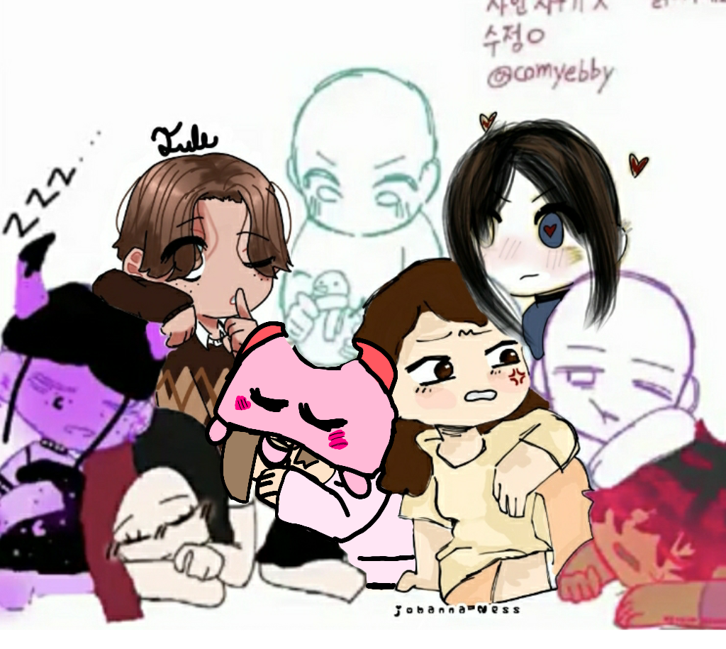 Sleepover collab - ibisPaint