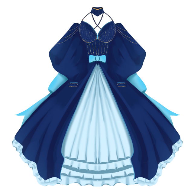 Classic dress - ibisPaint