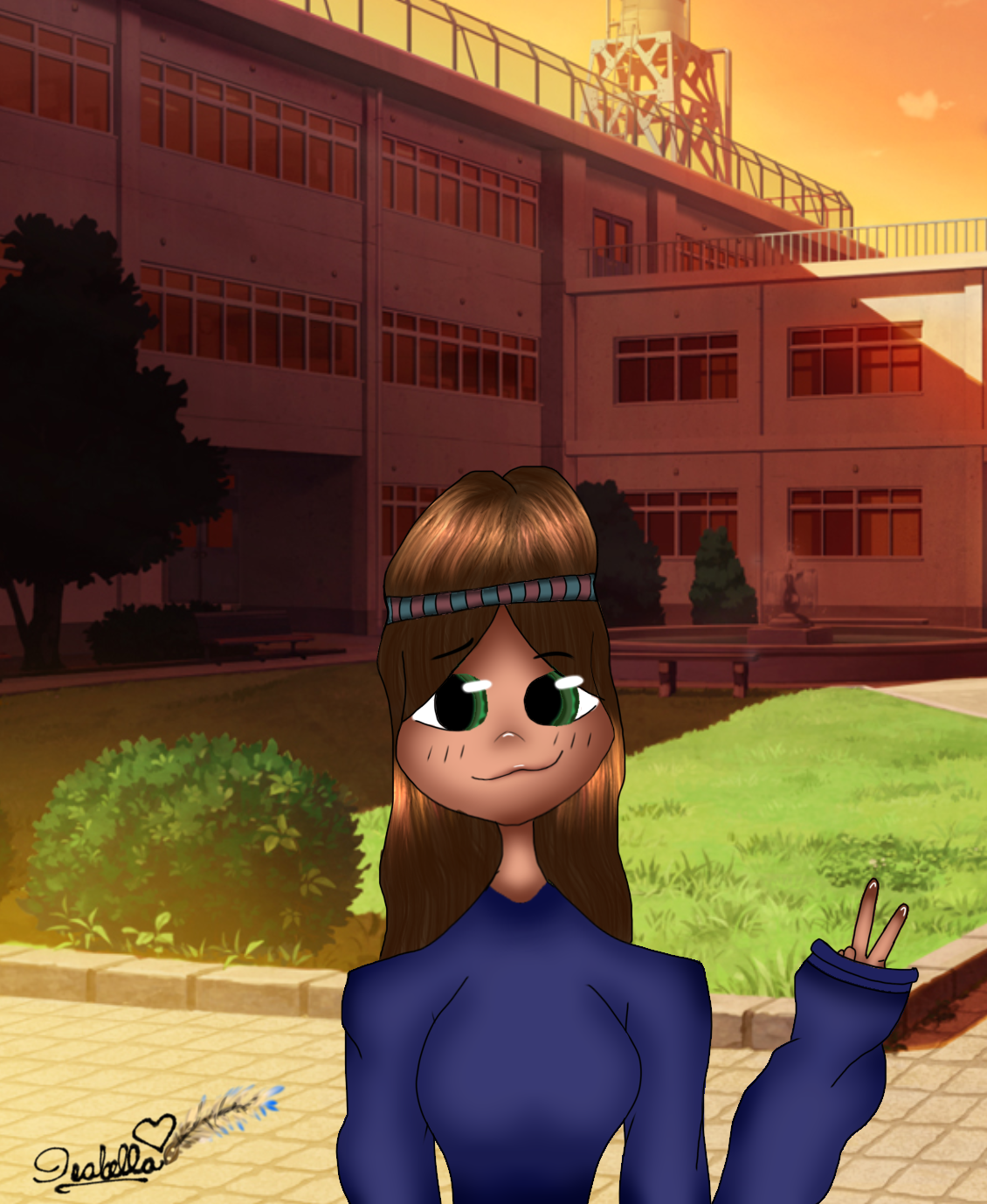 An awkward smile 🥴 - ibisPaint