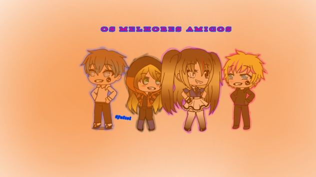 os melhores amigos do mundo - ibisPaint