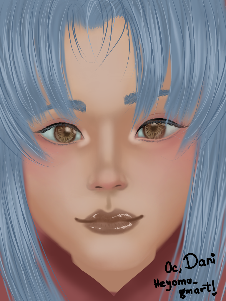 oc dani práctica de rostros - ibisPaint