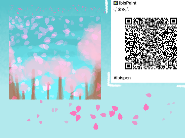 Flower Petal Brush. - ibisPaint