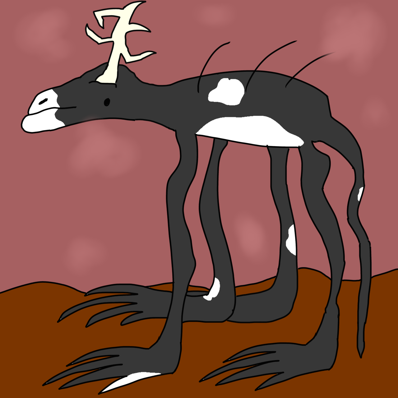 Scary Wendigo - ibisPaint