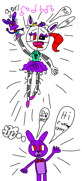 Funtime chrey (with puppet) - ibisPaint