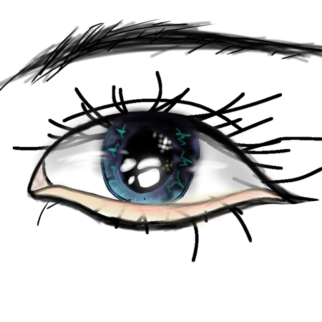 Blue eye - ibisPaint