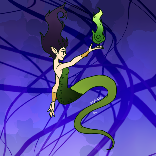 A Serpentine Ghost - ibisPaint