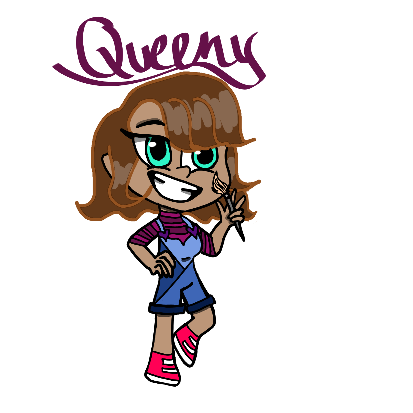 Wattpad Character (Queeny) - ibisPaint