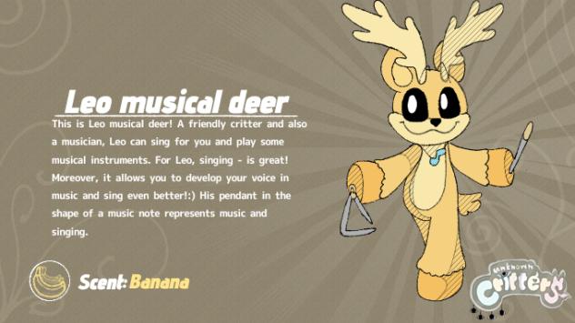 Leo musical deer - ibisPaint