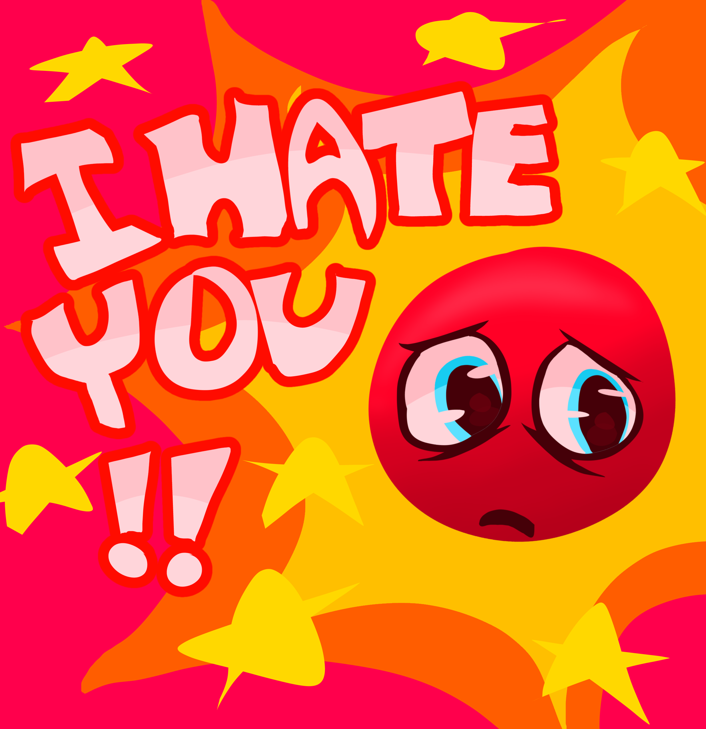 Distressed red ball but lasso fill tool! - ibisPaint