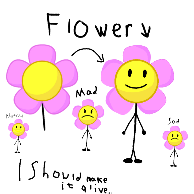 Remaking the bfdi assets pt 1 - ibisPaint