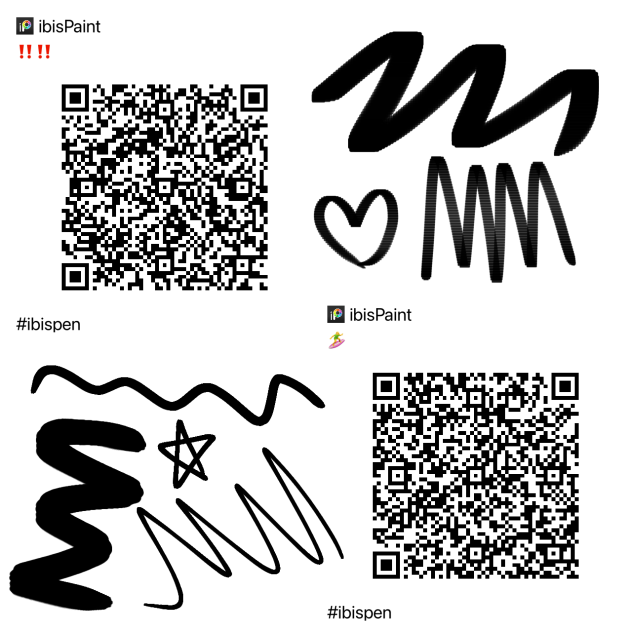 my brushes - ibisPaint