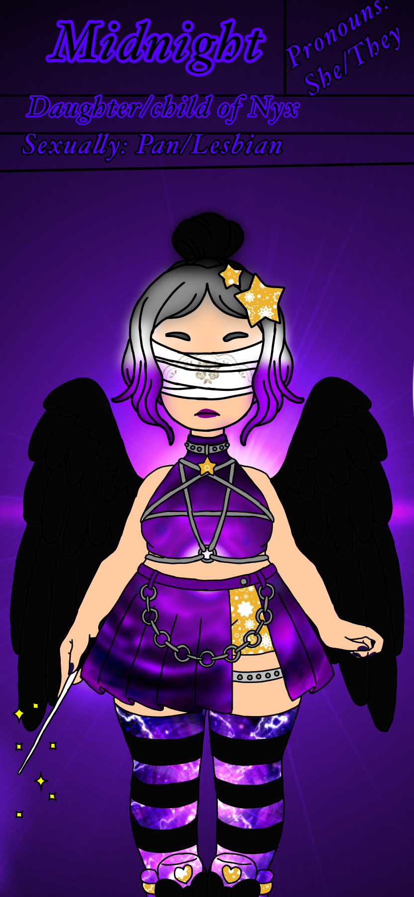 Midnight daughter of Nyx - ibisPaint