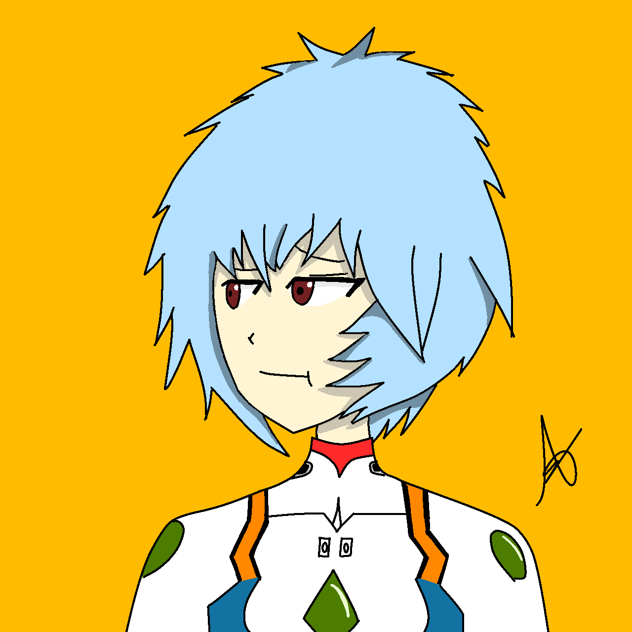 rei ayanami - ibisPaint