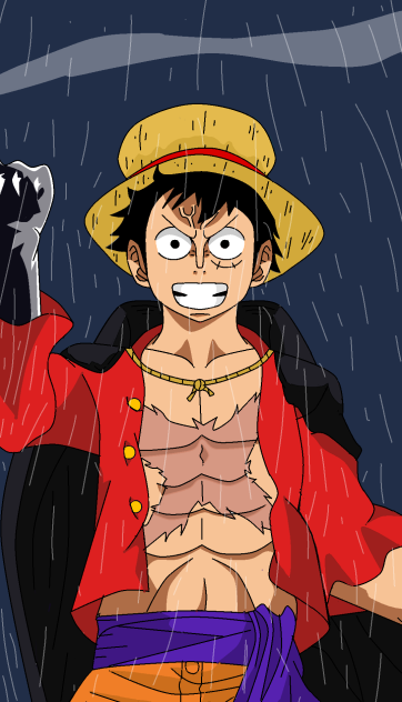 Luffy onigashima - ibisPaint