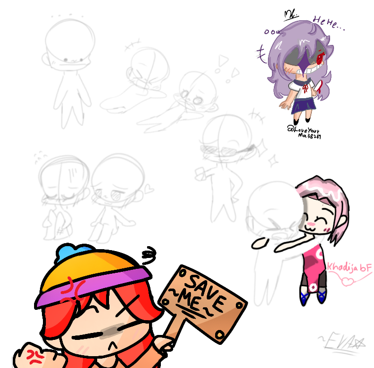 Hehe..Collab - ibisPaint