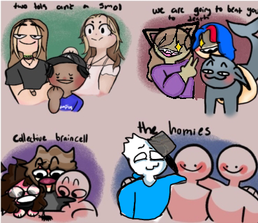 Friend group collab - ibisPaint