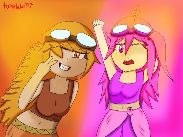 Idol goggles - ibisPaint