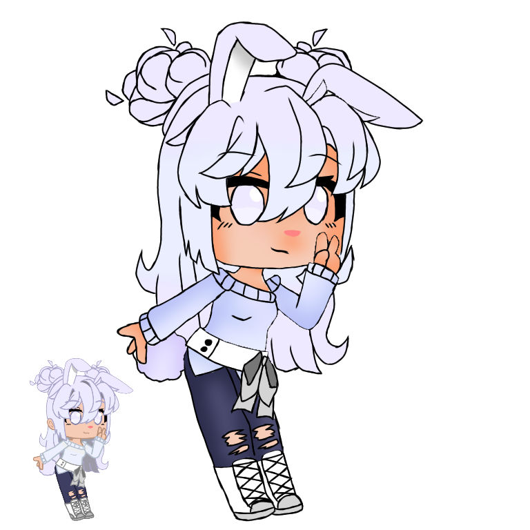 Amani the bunny Jun 3, 2021 - ibisPaint