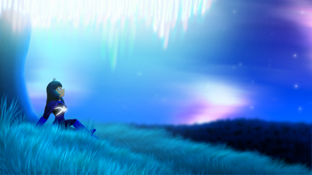 Weeping Wisterias - ibisPaint